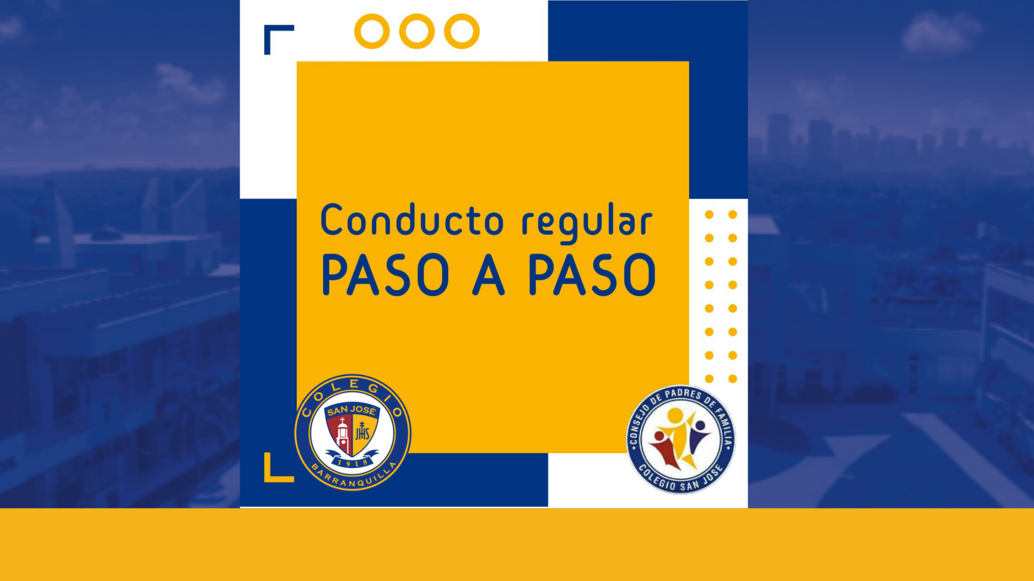 Tips de conducto regular en Colsanjosé - Colegio San José Barranquilla